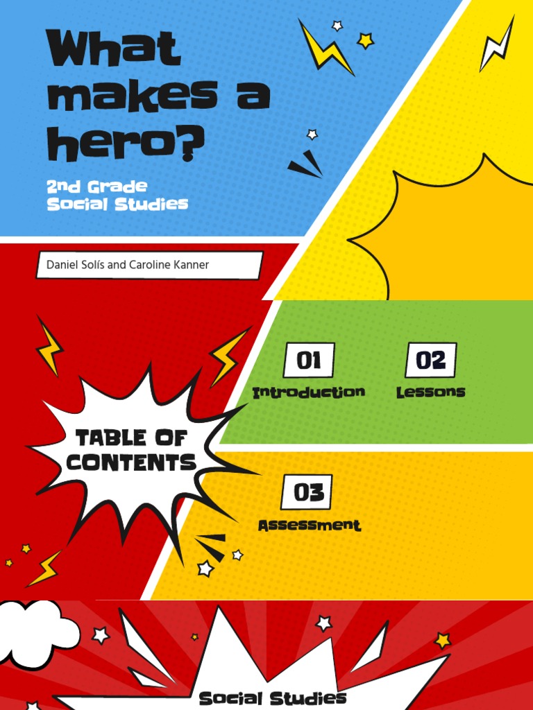 2nd Grade Social Studies Unit Presentation Slides | PDF | Hero