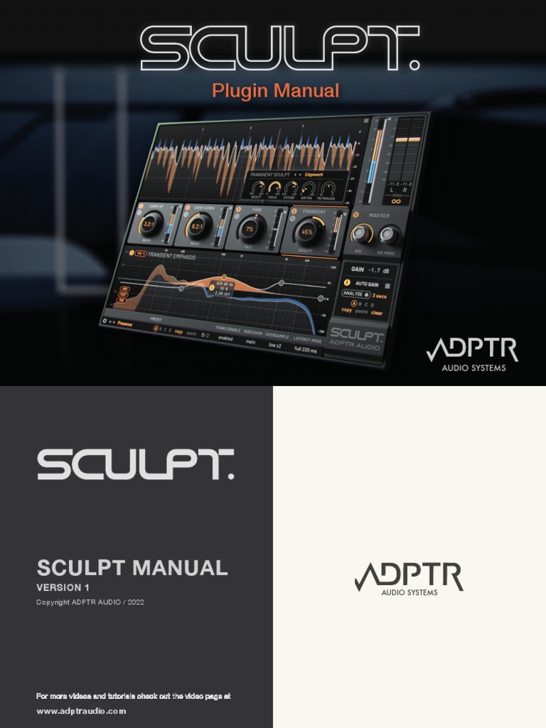 ADPTR Sculpt Manual | PDF