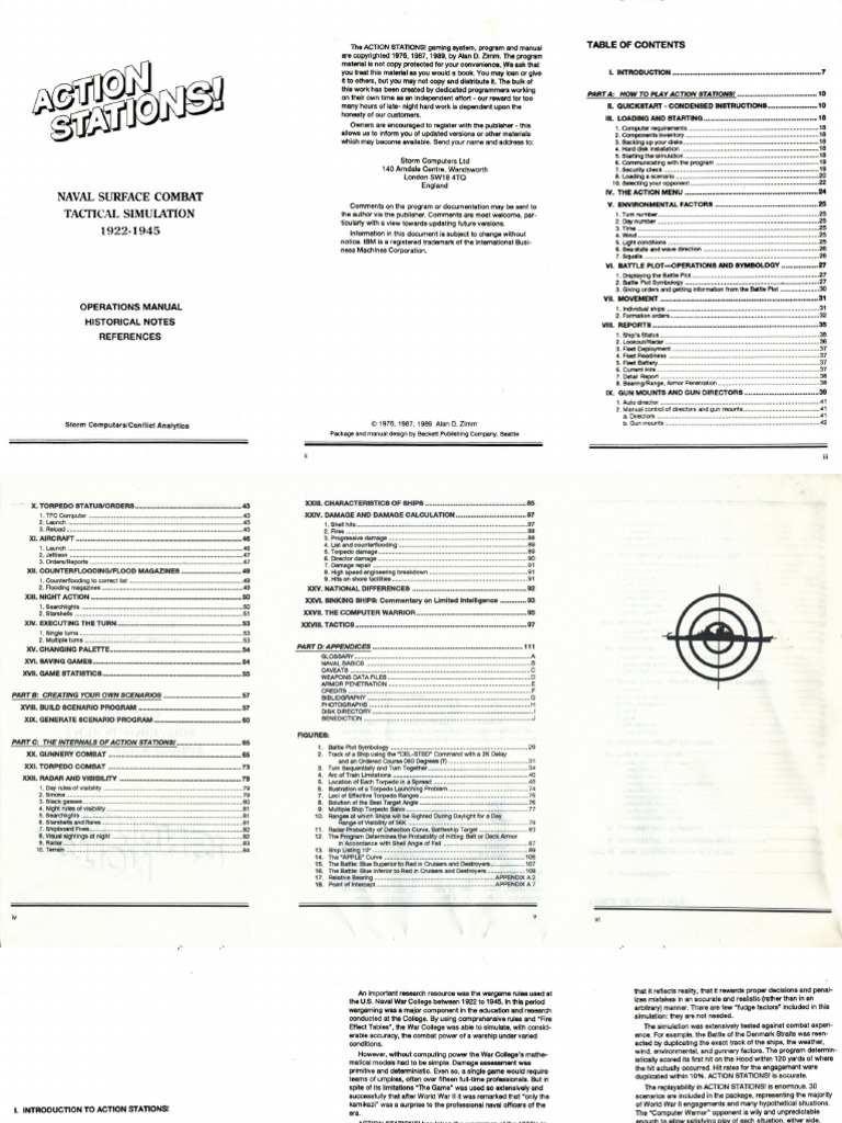 Action Stations Manual | PDF