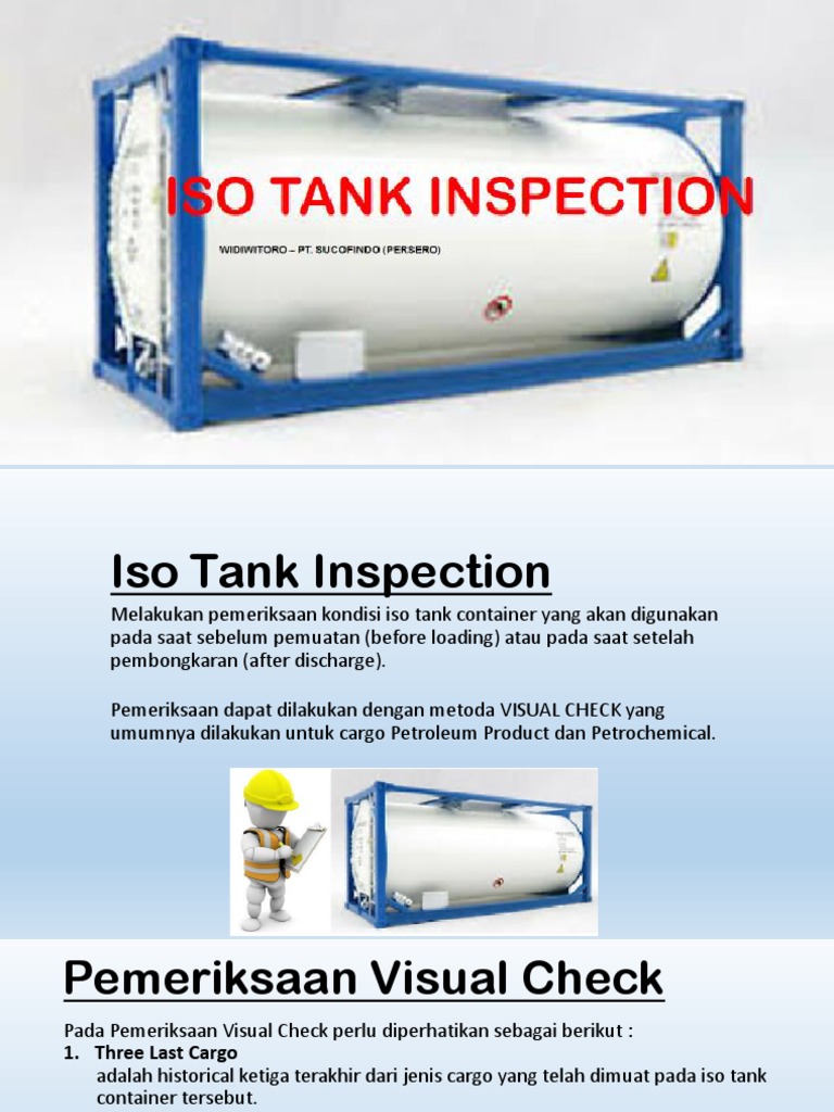 Materi Sharing Knowledge ISO Tank Inspection | PDF