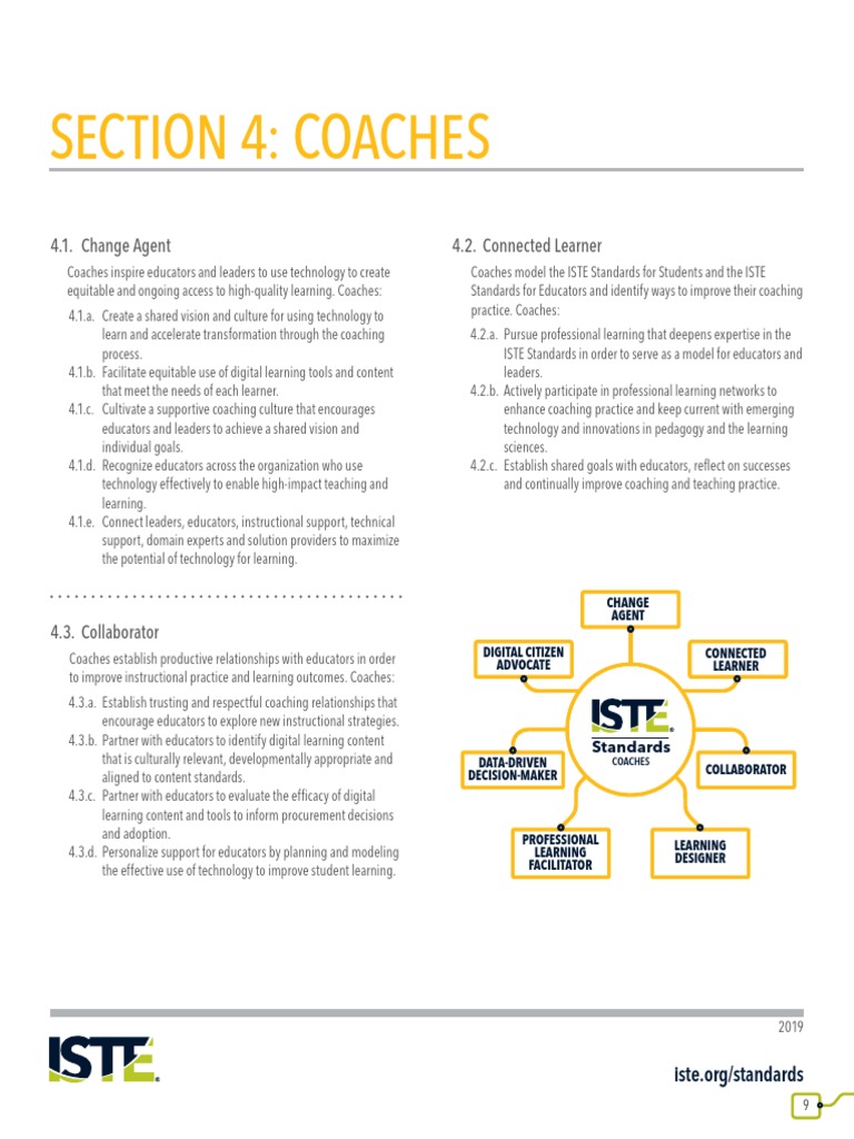Iste Standards-One-Sheet Combined 09-2021 vf3 | Download Free PDF ...