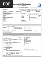 AEFI CIF V2 Printable | PDF | Medical Diagnosis | Health Care