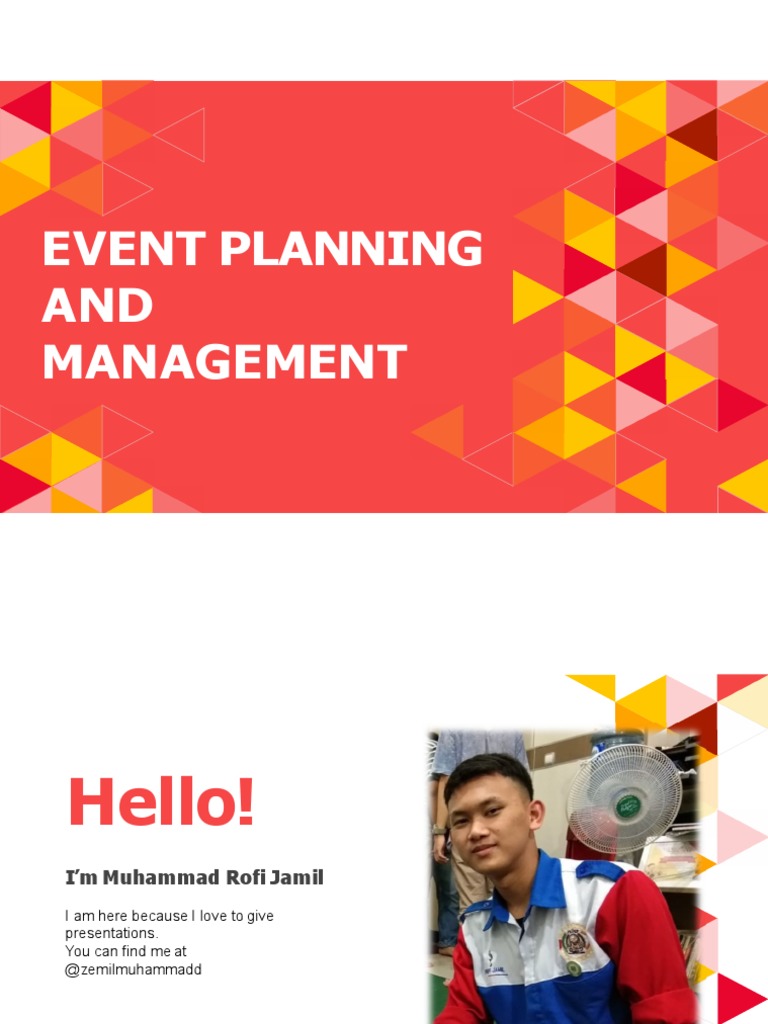 Event Planning and Management Rofi | PDF