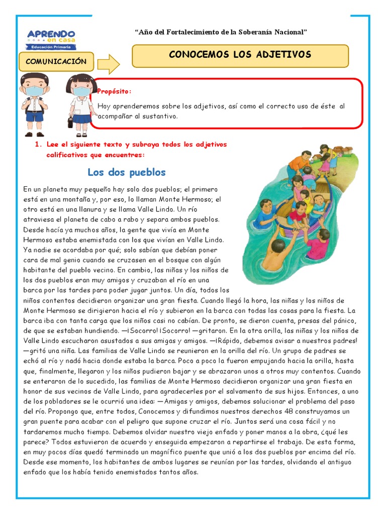 Act Adjetivos | PDF | Adjetivo