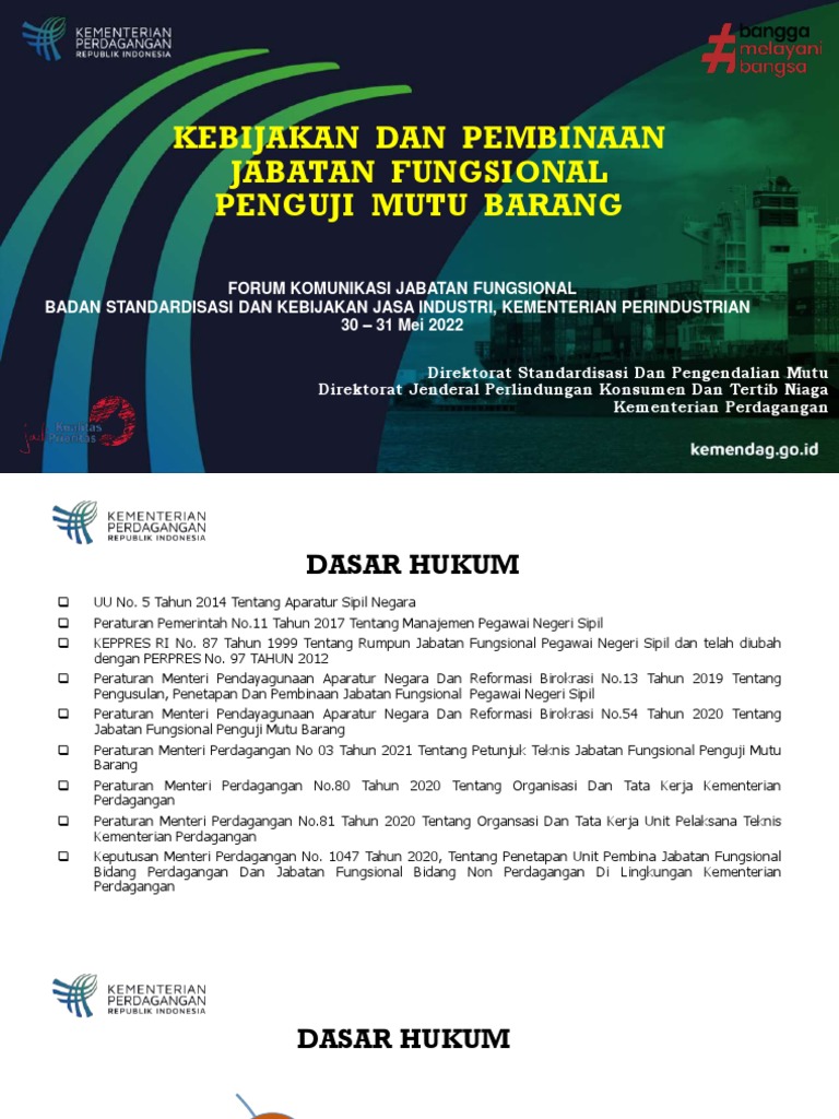 Materi Kebijakan Dan Pembinaan Jabatan Fungsional PMB | PDF