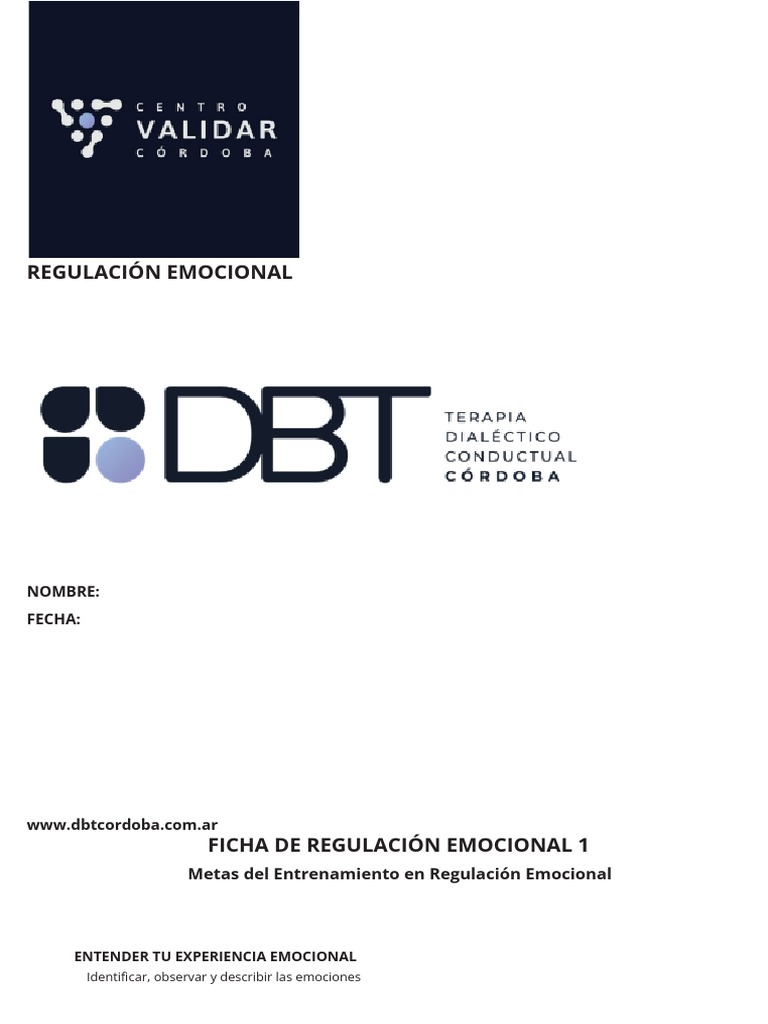 Estrategias para la Regulación Emocional | PDF | Las emociones | Amor