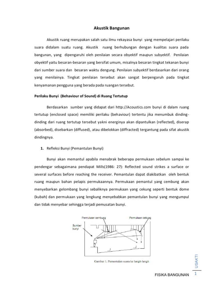 Akustik Bangunan | PDF | Seni