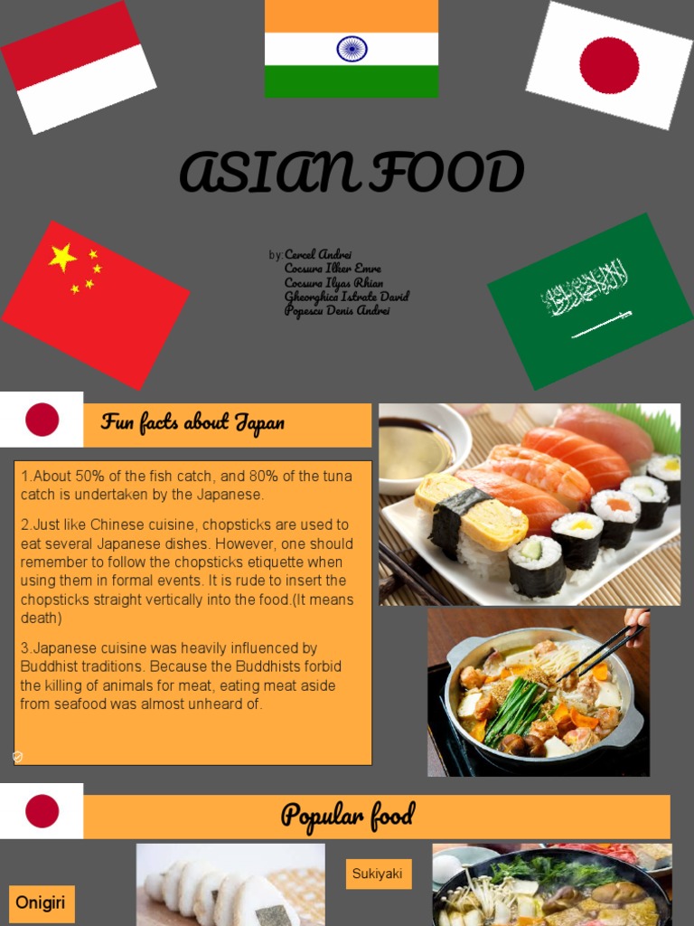 Food Project | PDF | Indonesian Cuisine | Chinese Cuisine