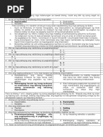 Pagbasa at Pagsusuri Exam 1 | PDF