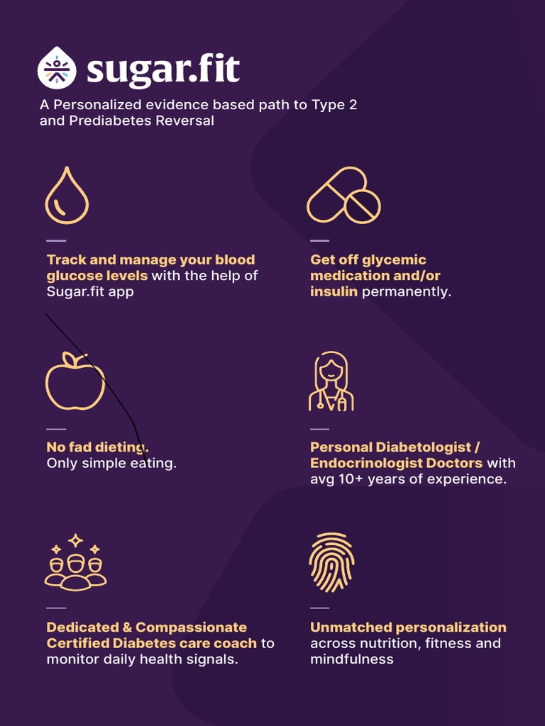 Sugar - Fit: A Personalized Evidence Based Path To Type 2 and ...