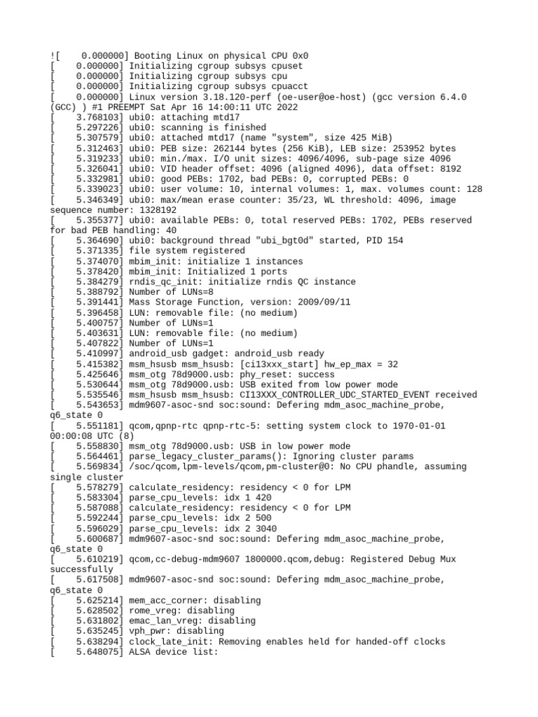 Rootfs Can't Open | PDF | Byte | Computing
