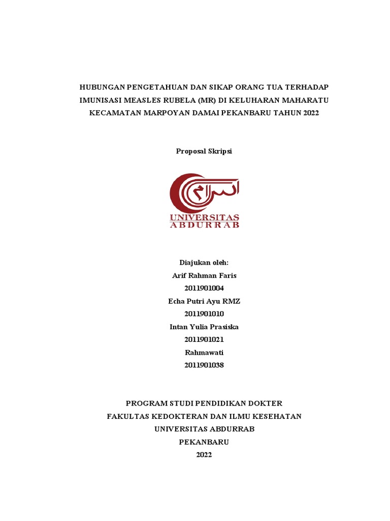 Proposal PKM Simp. Tiga Fix | PDF