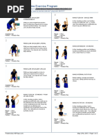 Shoulder Wand Exercises: For More Information, Visit (Physical Therapy ...