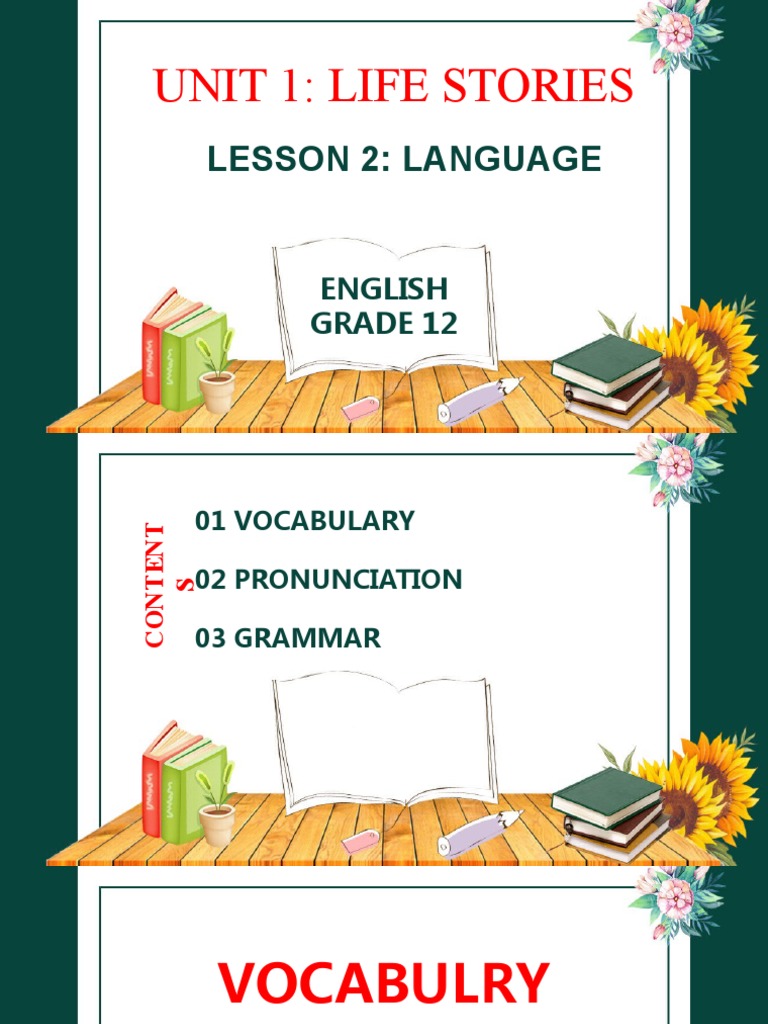 Life Stories: Lesson 2 Overview | PDF
