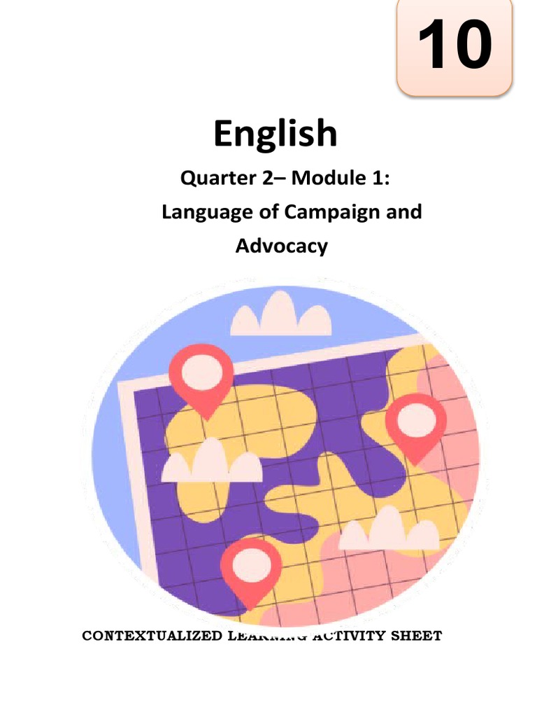 MONTENEGRO ANGELA - Contextualized Activity Sheet | PDF | Advocacy | Learning