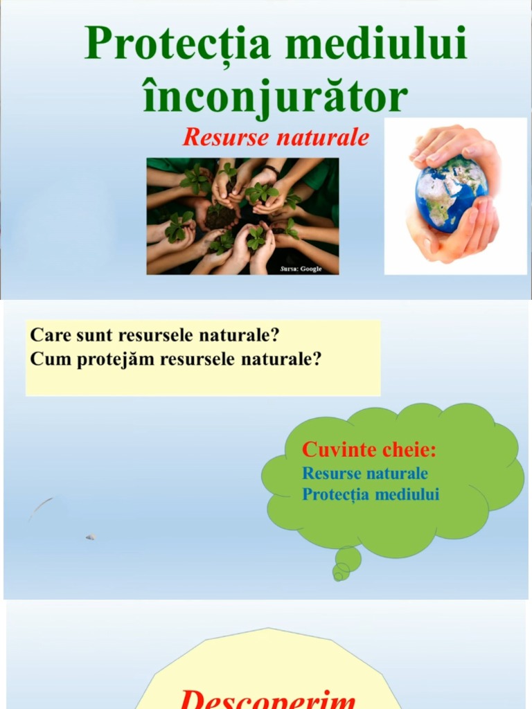 Protectia Mediului CL 3 | PDF