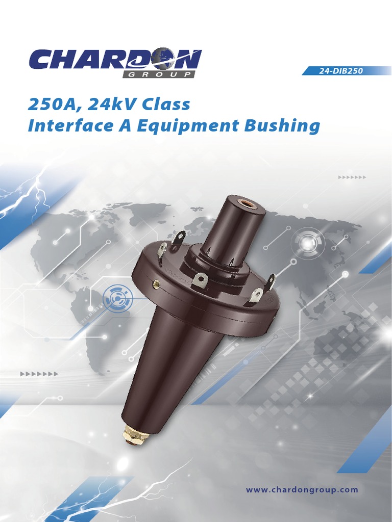 250A, 24kV Class Interface A Equipment Bushing | PDF | Electronics ...