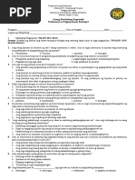 ESP - Grade 8 Periodical Exam | PDF