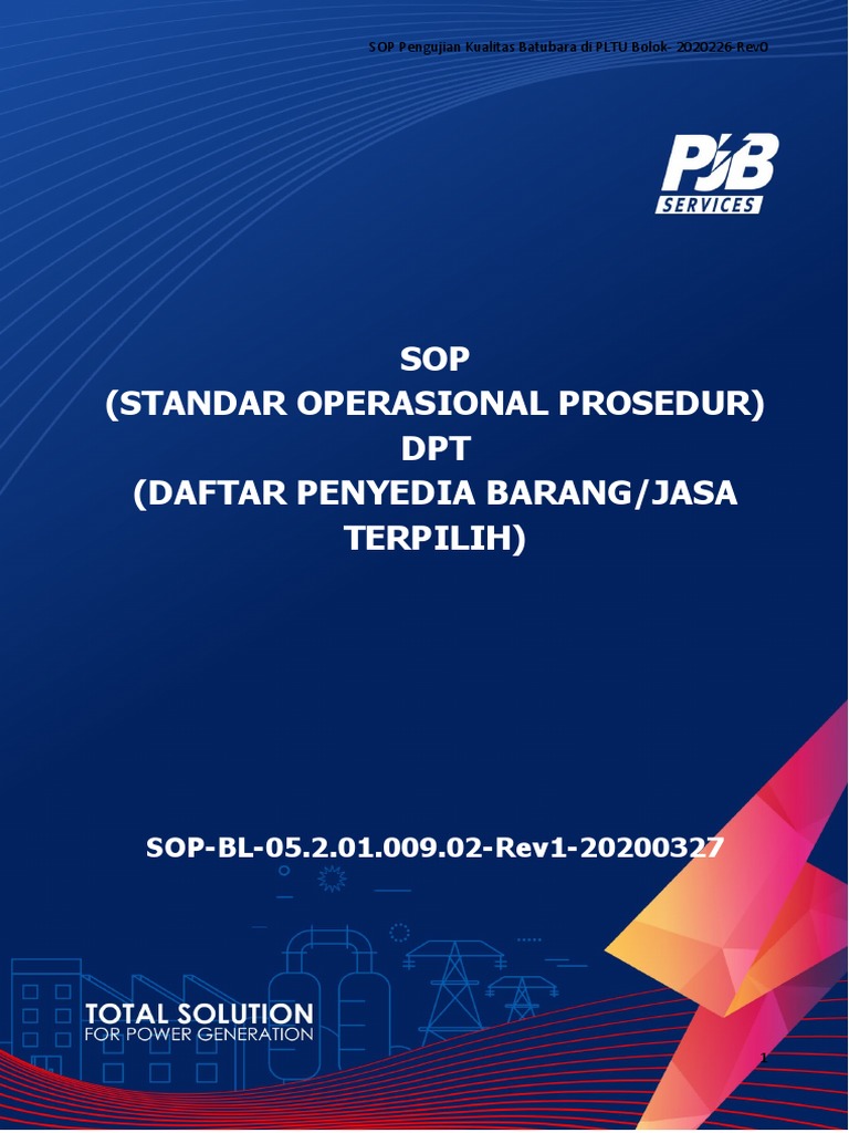 Sop Penyusunan DPT - Fix | PDF