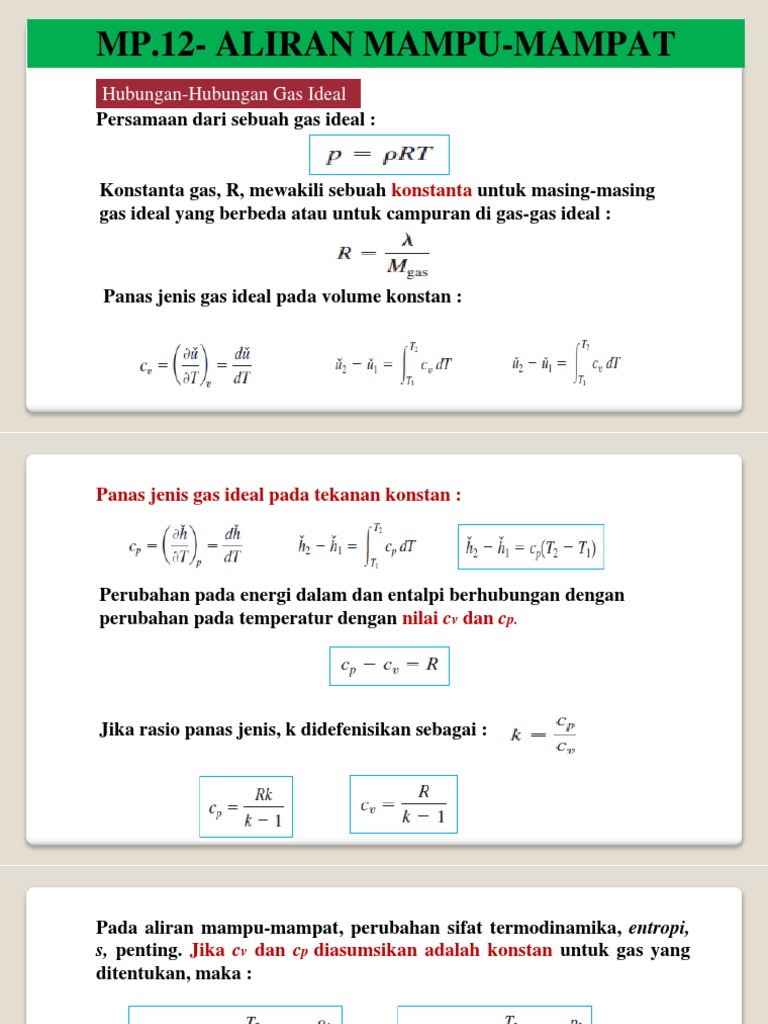 MP12 - Aliran Mampu-Mampat - 220520 - 165732 | PDF