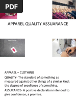 Clockwise Garment Insp Tops | PDF | Seam (Sewing) | Clothing