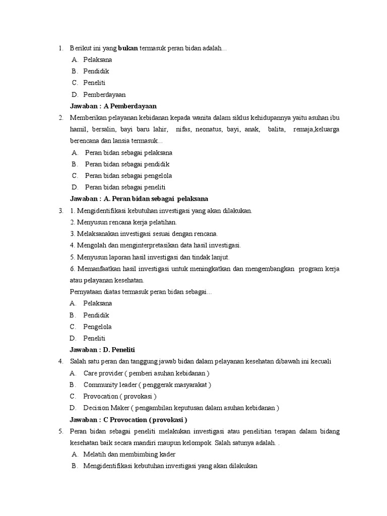 Kumpulan SOAL FINAL | PDF | Pengembangan Diri
