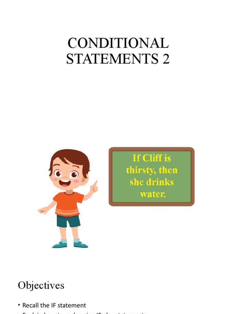 Conditional Statements 2 | PDF | Software | Software Development