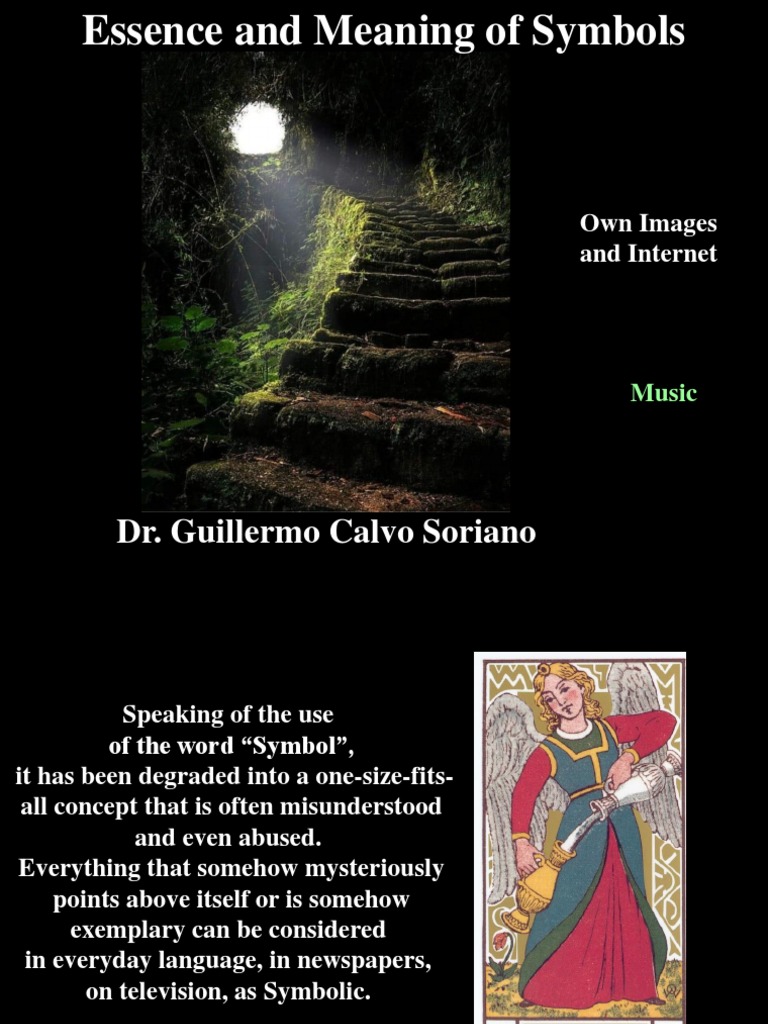 Essence and Meaning of Symbols - I. .P. .H. . Guillermo Calvo Soriano, 33rd | PDF | Symbols ...