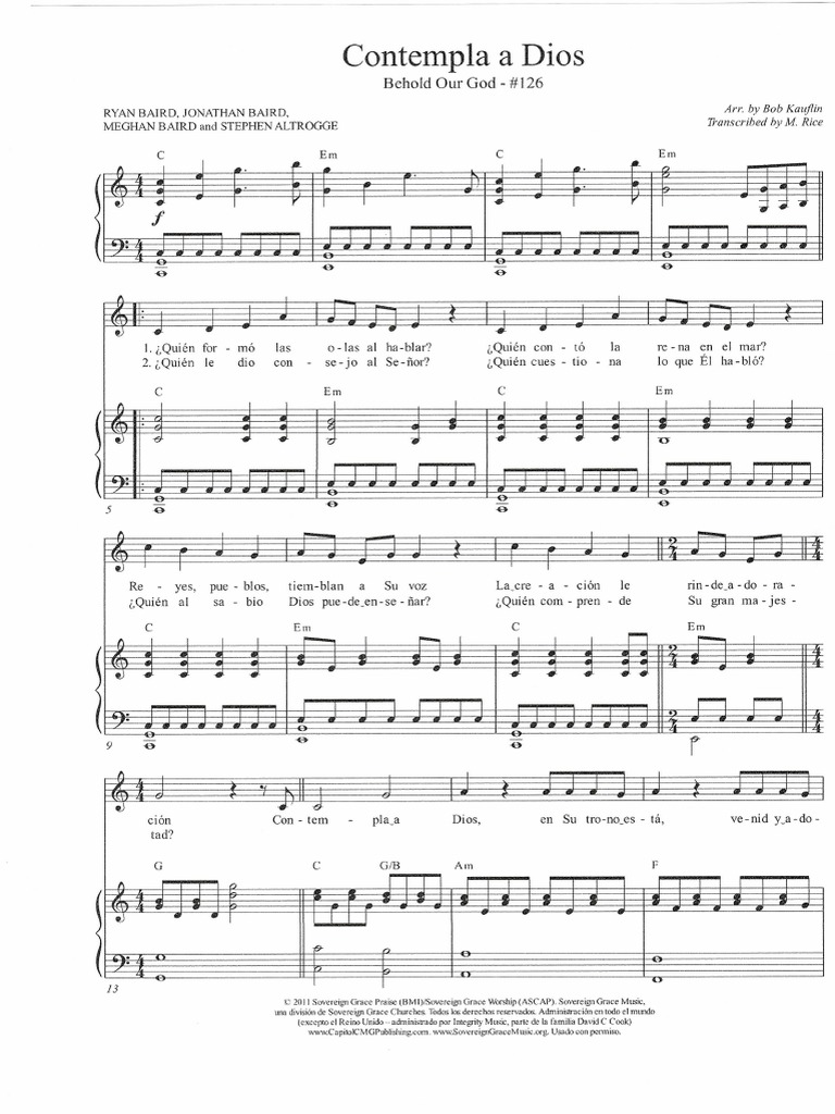 Contempla Dios 1 | PDF