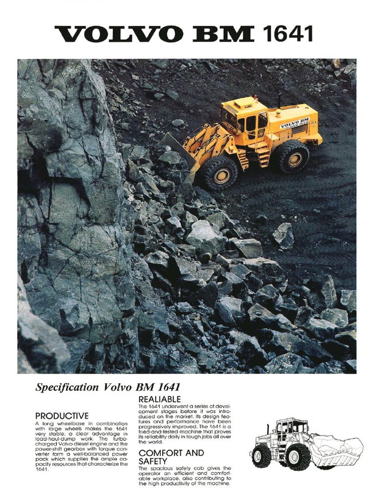 Volvo BM 1641 | PDF