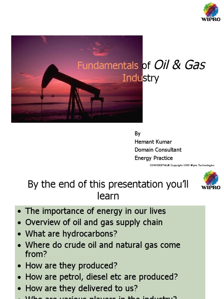 Fundamentals of Oil and Gas Industry1 | PDF | Petroleum Reservoir ...