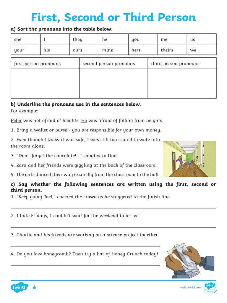 Day 2 First Second Third Person | PDF