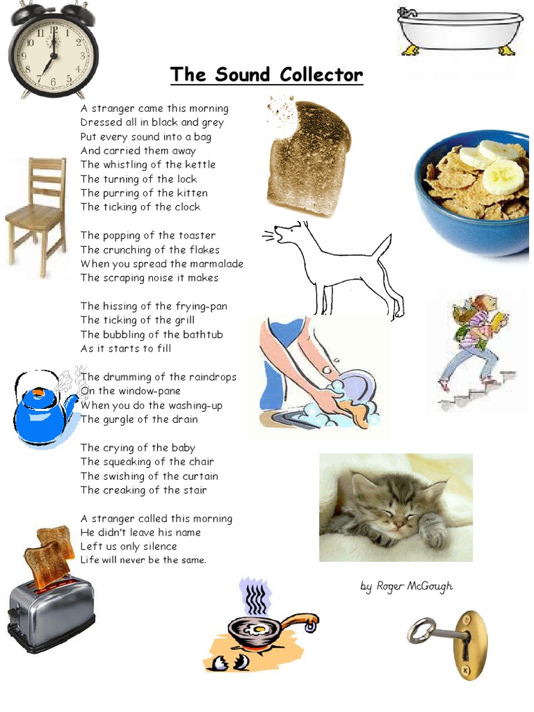 The Sound Collector Poem | PDF