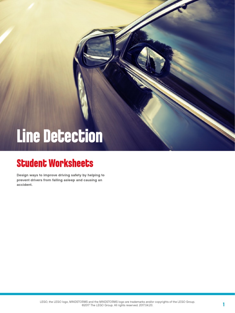 Line Detection: Student Worksheets | Download Free PDF | Lego | Traffic ...