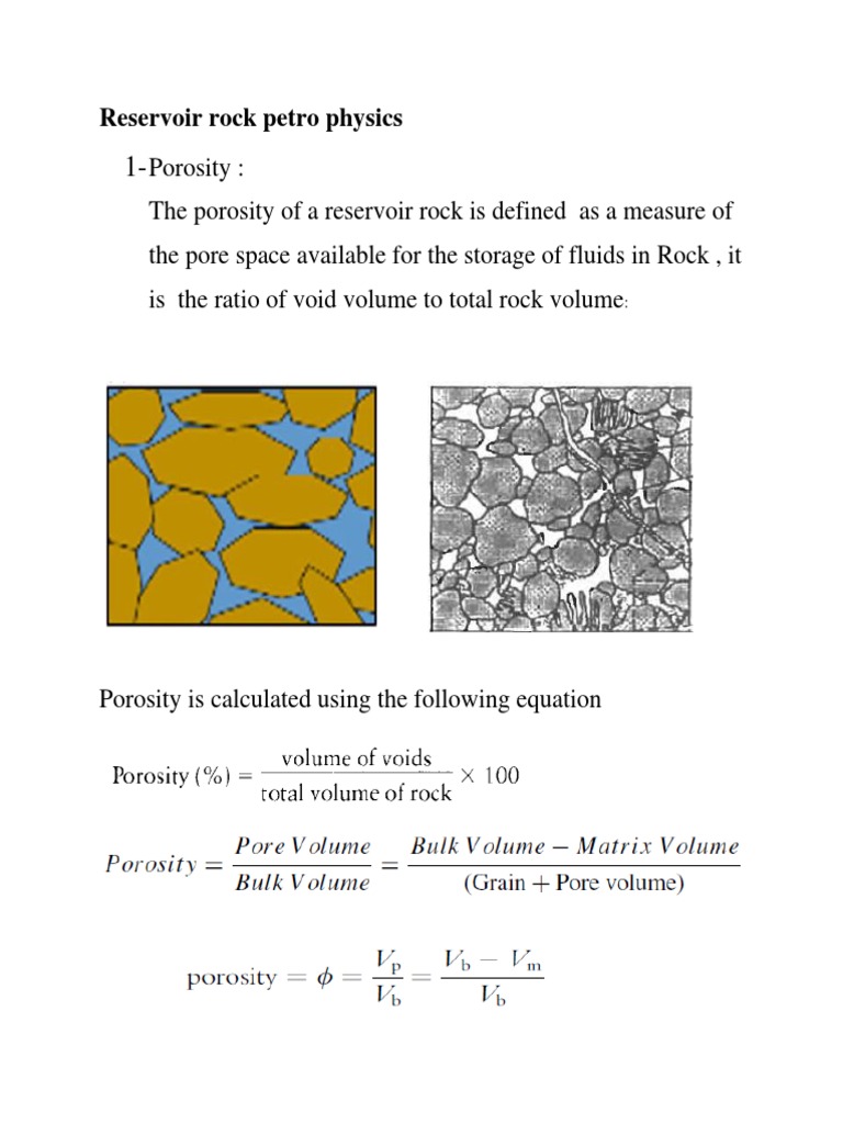 3 Porosity | PDF | Porosity | Permeability (Earth Sciences)