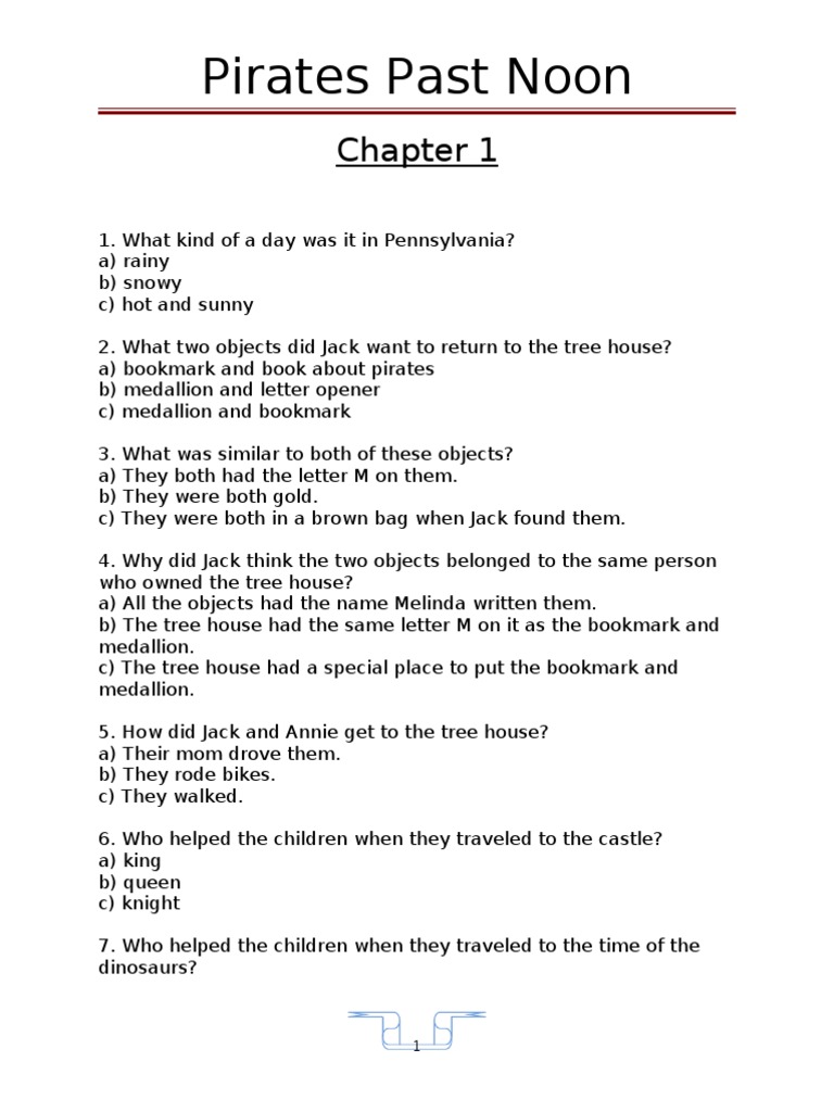 Pirates Past Noon | PDF | Piracy | Treasure