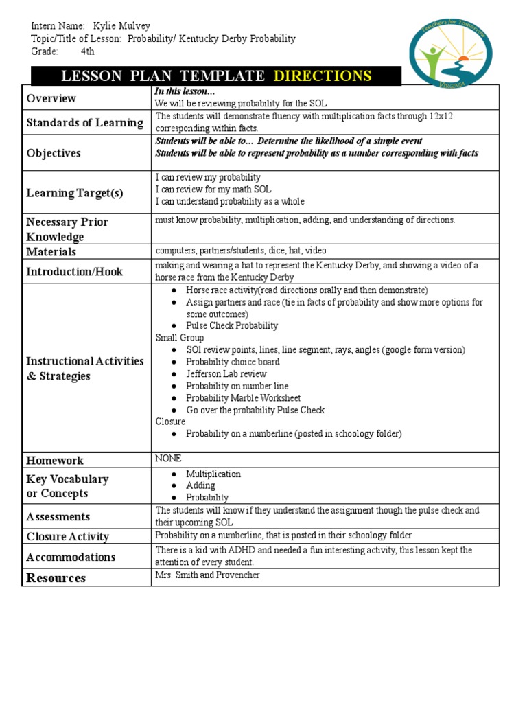 Lesson Plan Guidelines Example 2022 | PDF | Great Expectations | Lesson ...