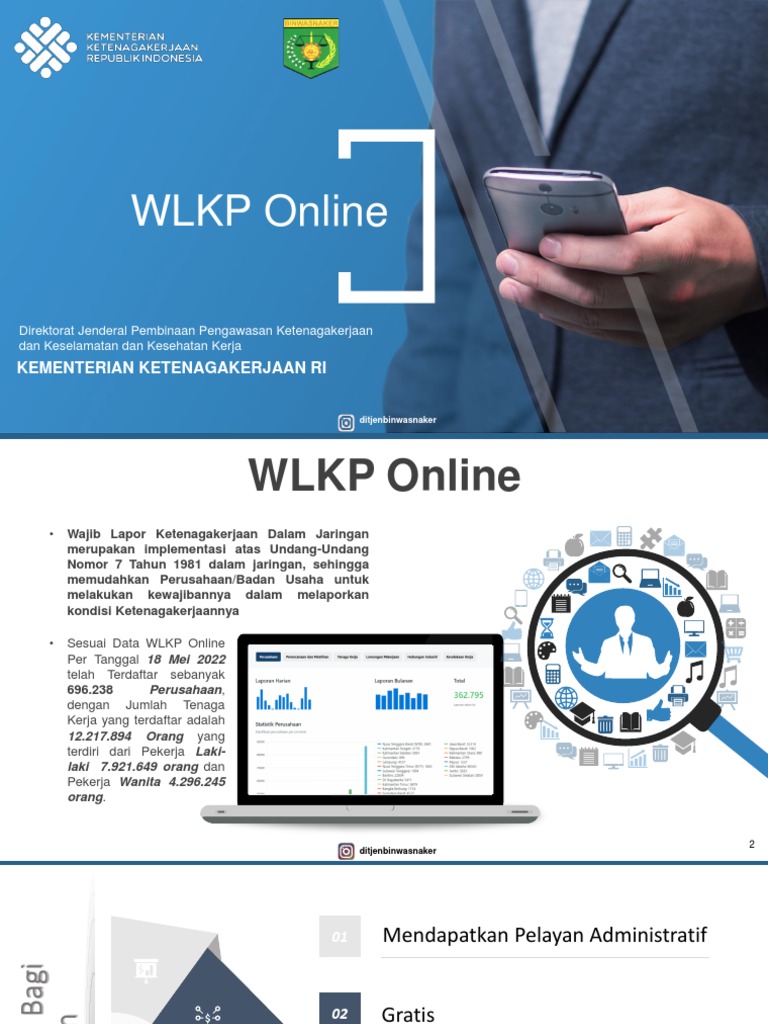 WLKP Online: Lapor Ketenagakerjaan Mudah | PDF | Bisnis | Pengelolaan ...