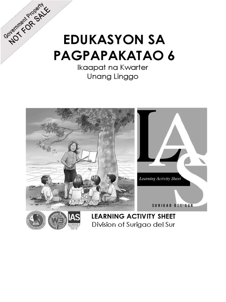 ESP6 Q4 Week1 Version4 | PDF