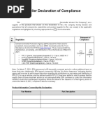 TSCA PFAS Declaration Template | PDF | Occupational Safety And Health ...