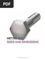 Metric Clearance Hole Chart PDF | PDF | Screw | Equipment