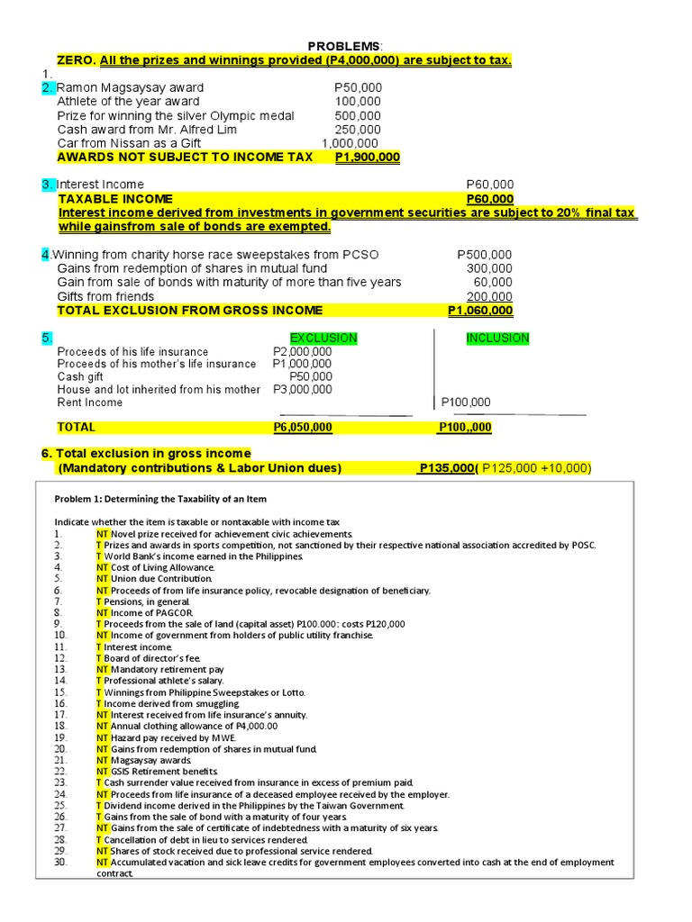 Inclusion and Exclusion Problems | PDF | Life Insurance | Insurance