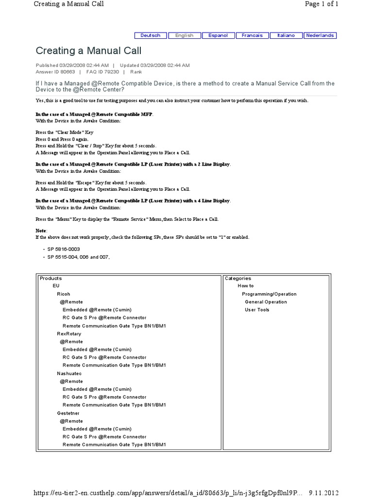 Creating A Manual Call | PDF | System Software | Computer Hardware