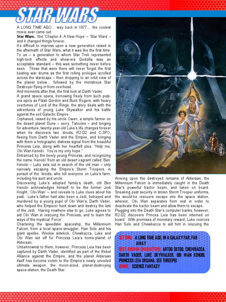 The Legacy of Darth Vader in Star Wars | PDF | Obi Wan Kenobi | Luke ...
