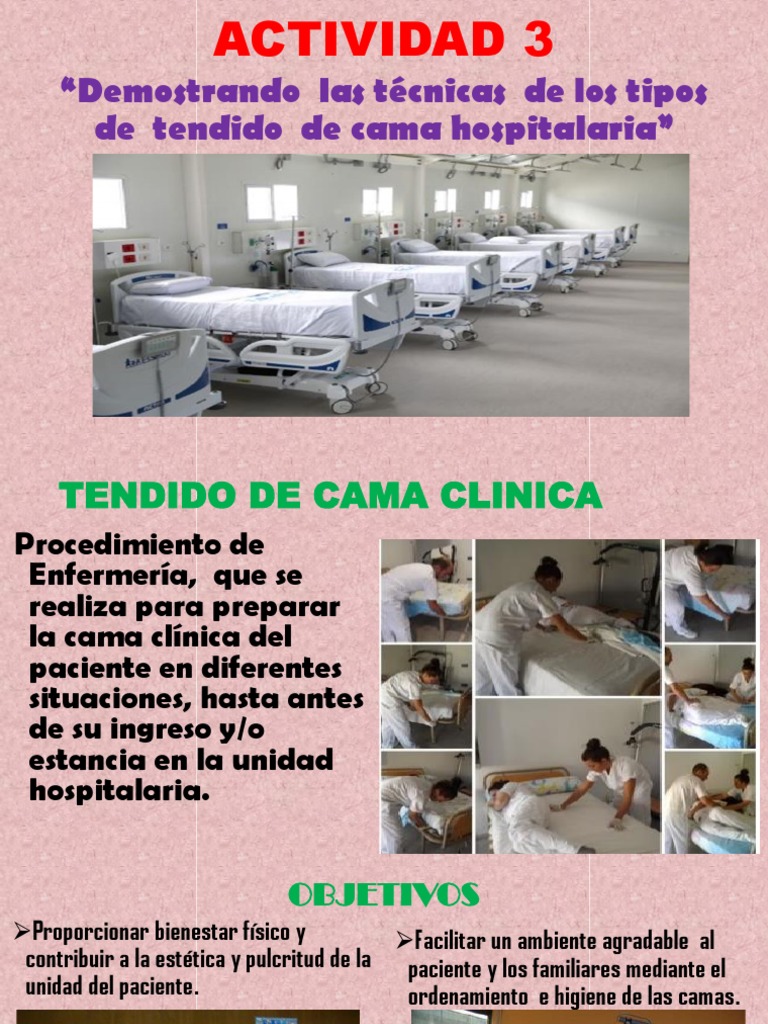 Tendido de Cama Cerrada y Abierta | PDF