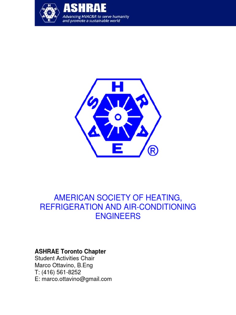A Guide to Becoming a Student Member of the American Society of Heating ...