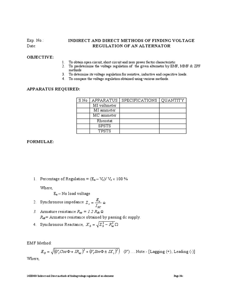 001 Emf MMF ZPF Load Test-2 | PDF | Voltage | Force