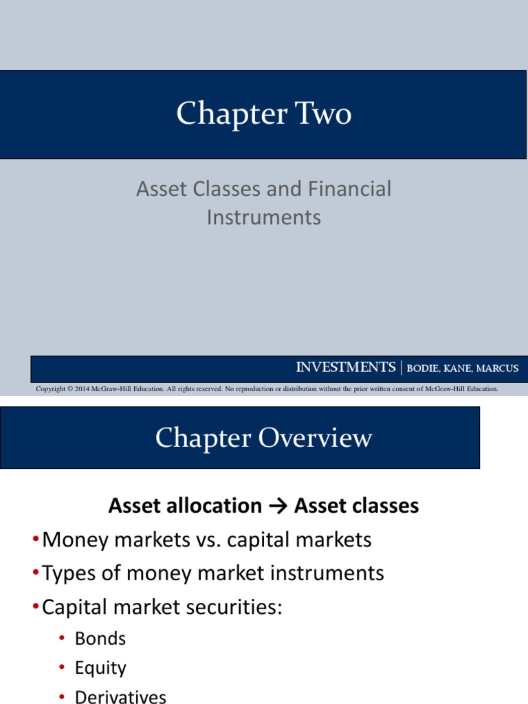 Chapter 2 - Asset Classes and Financial Instruments New | PDF | Option ...