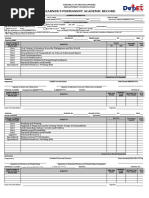 School Form 10 SF10-SHS Senior High School Student Permanent Record ...