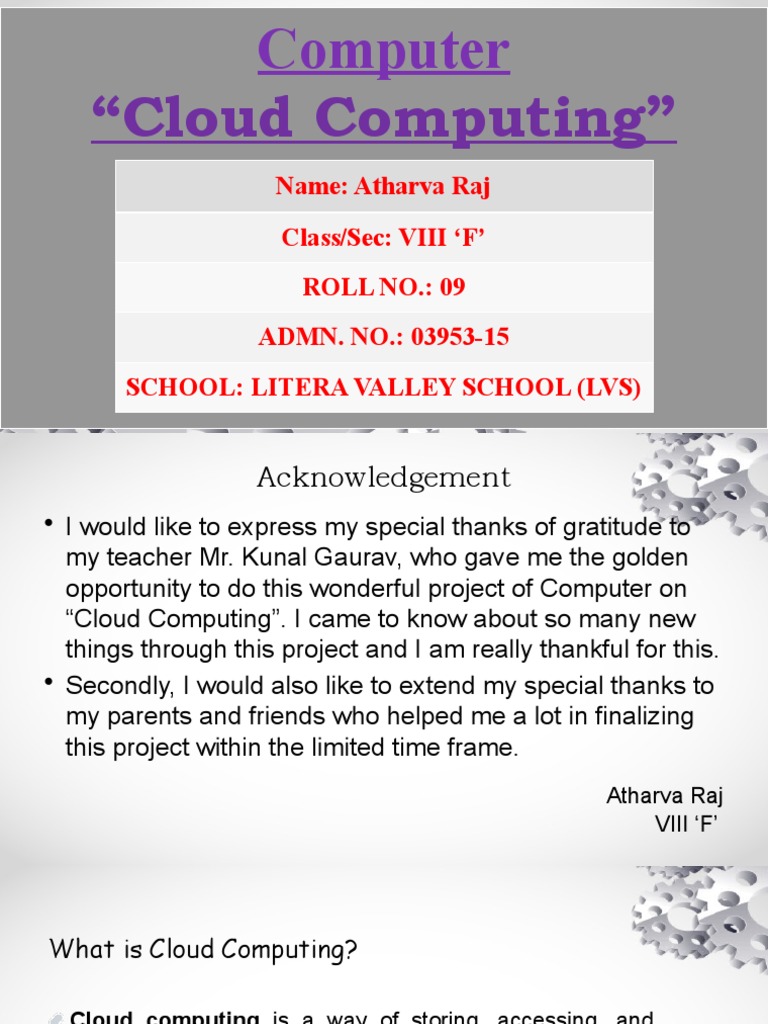 Computer | PDF | Cloud Computing | Platform As A Service